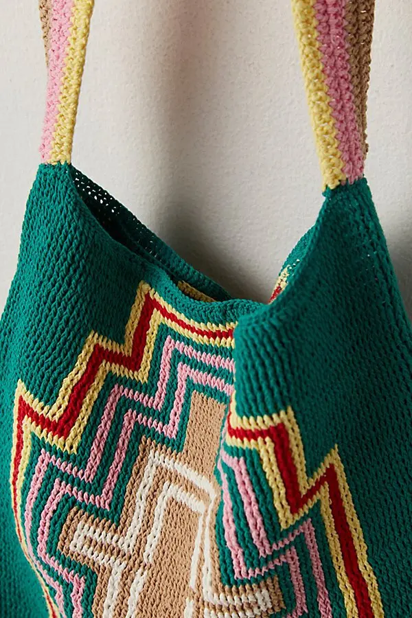 BEK + MERI Abstract Cross Tote