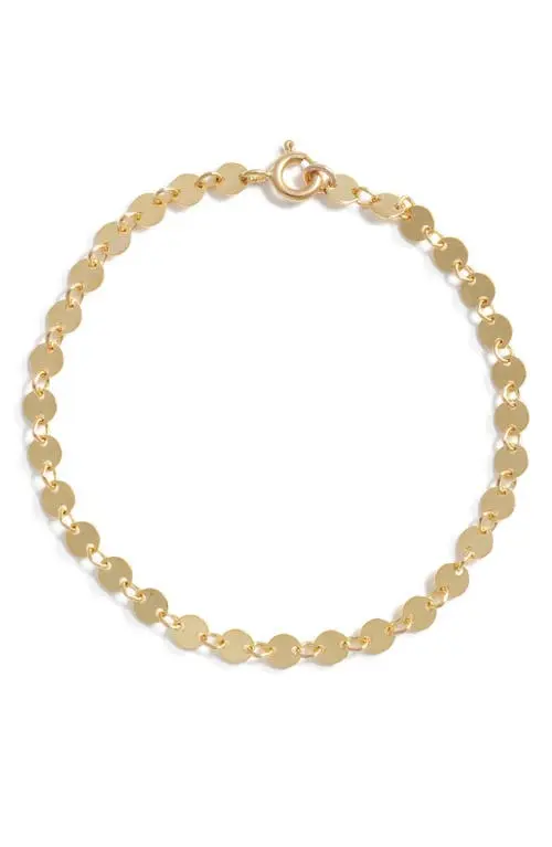 NASHELLE Disco Chain Bracelet - Gold Fill