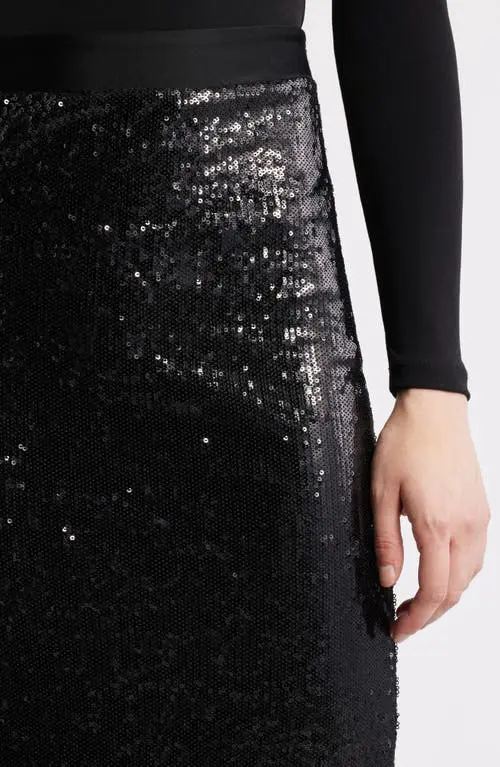 BOSS Sequin Midi Skirt