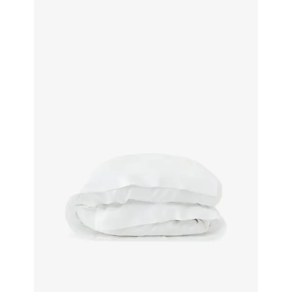THE WHITE COMPANY Symons -row Cotton Duvet Cover - White
