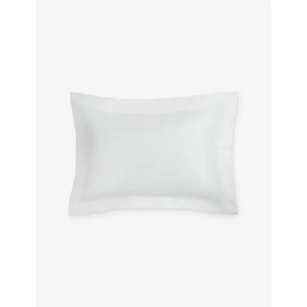 THE WHITE COMPANY Symons Double-row Cotton Oxford Pillowcase - White