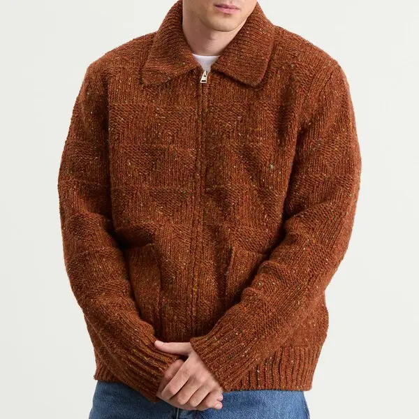 Norse Projects Erik Donegal Diamond Jacket - Ginger