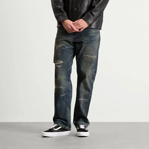 NEIGHBORHOOD Straight Leg Savage Selvedge Denim Jeans