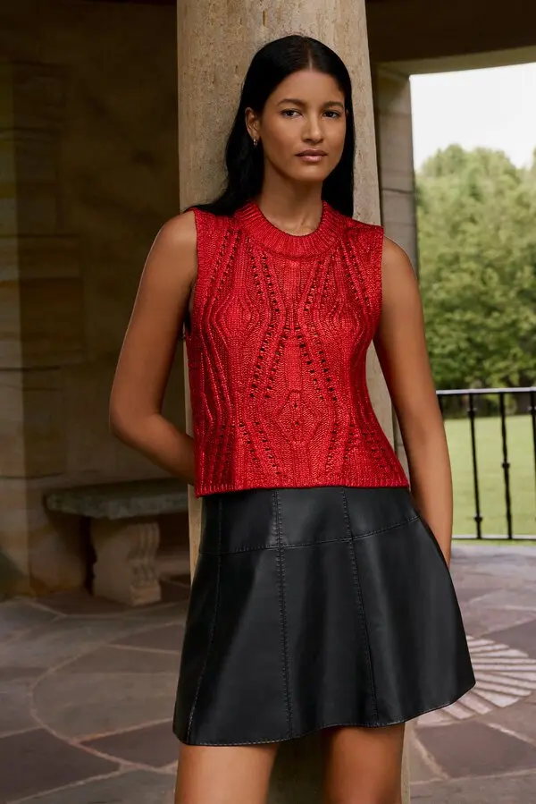 MARIE OLIVER Mcguire Pullover Top - Pepper