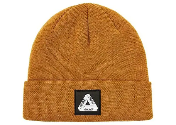 PALACE Triferg Patch Beanie - Tan