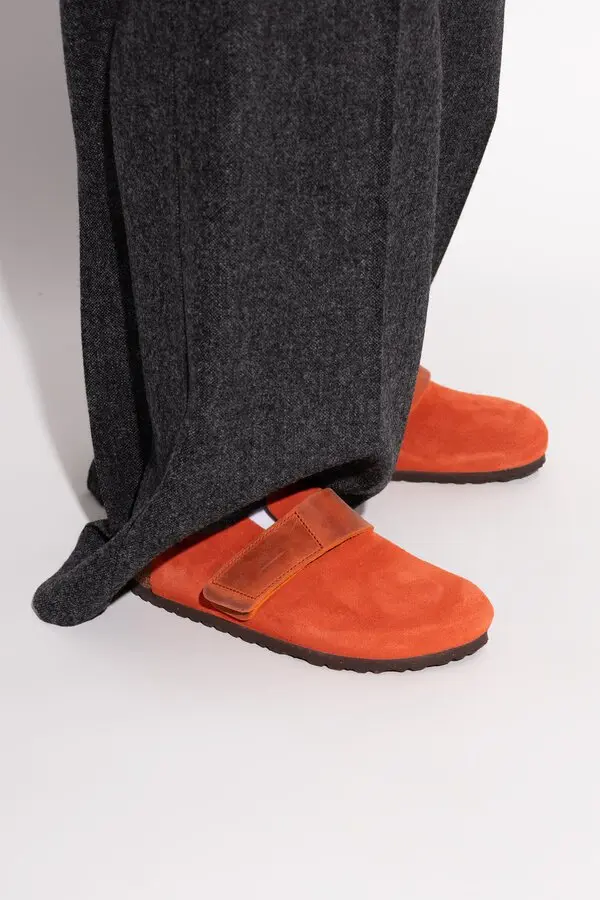 BIRKENSTOCK Loma Slides - Orange
