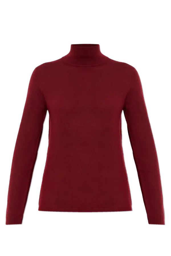 Max Mara Cashmere Turtleneck Sweater - Burgundy
