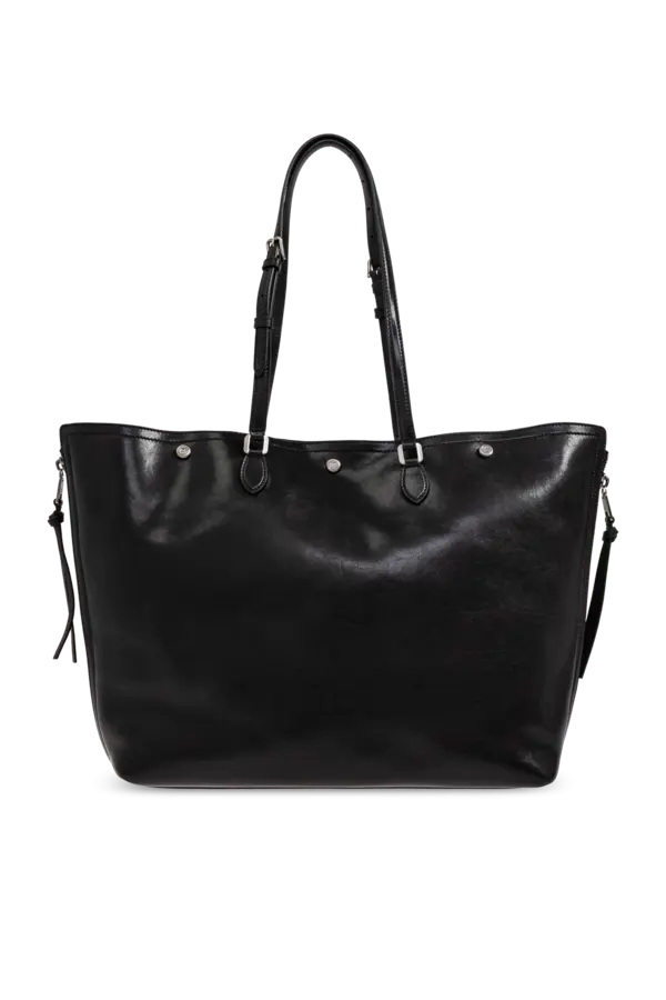Dolce & Gabbana Leather Shopper Bag - Black