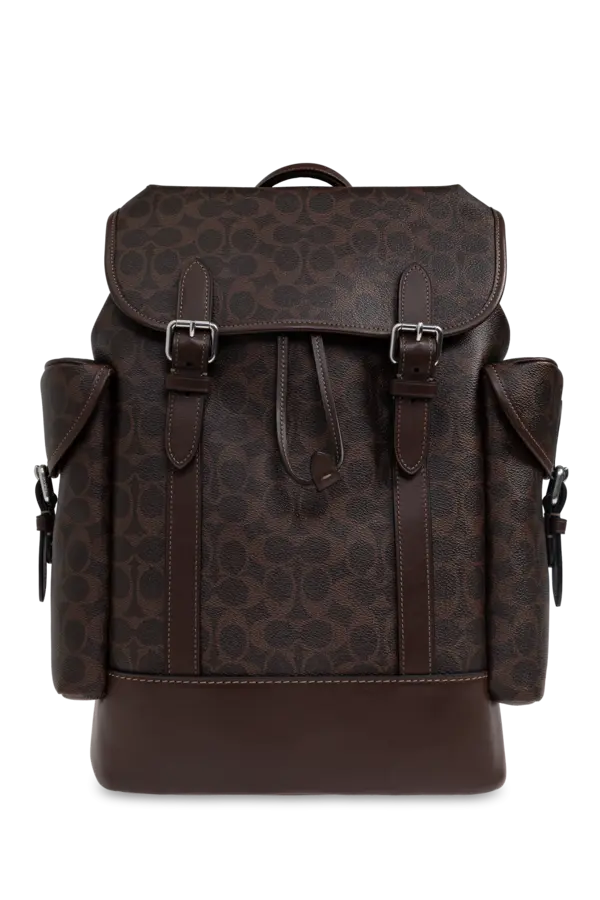 Coach Backpack With Logo - Brown | Editorialist