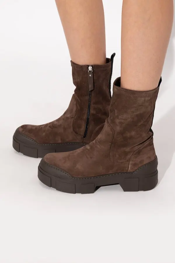 VIC MATIE Suede Ankle Boots