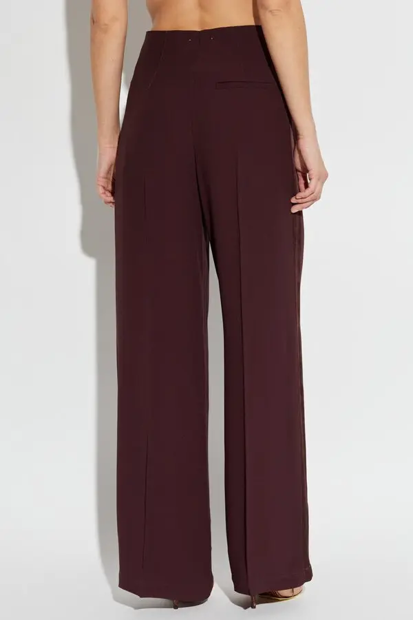 FORTE_FORTE Wide-leg Pleated Trousers
