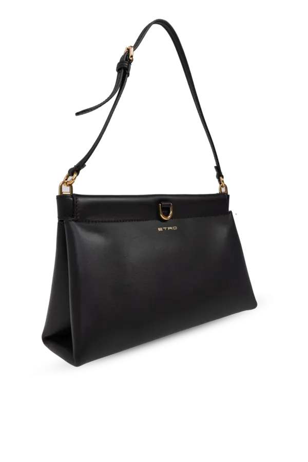 Etro Mini Talk Shoulder Bag - Black