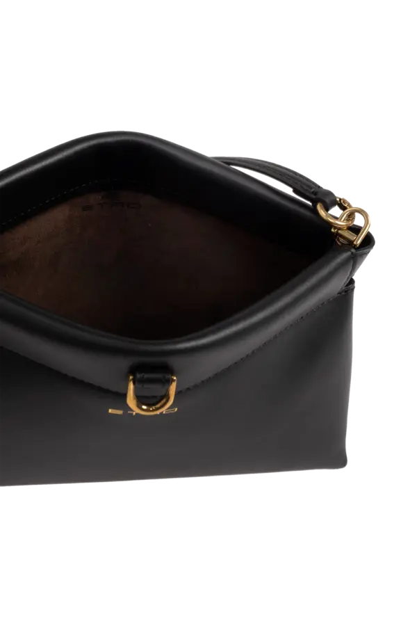 Etro Mini Talk Shoulder Bag - Black