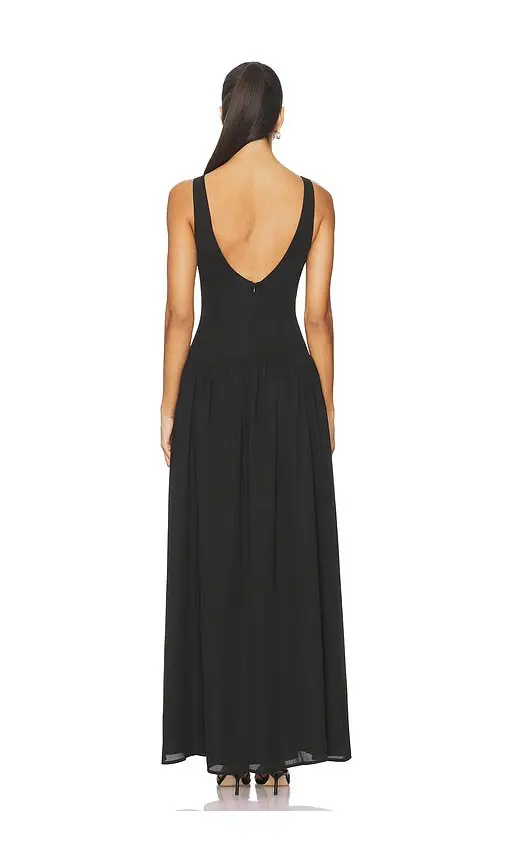 ALL THE WAYS Karoline Maxi Dress - Black