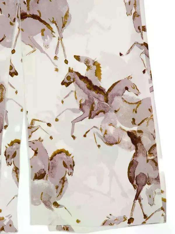 Altuzarra Printed Midi Skirt