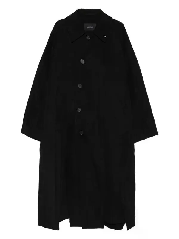SONGZIO Cut-out Asymmetric Coat