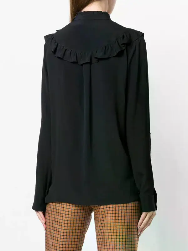 N°21 Ruffle Trim Blouse