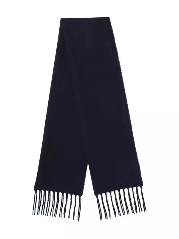 Destin Fringed Scarf - Blue