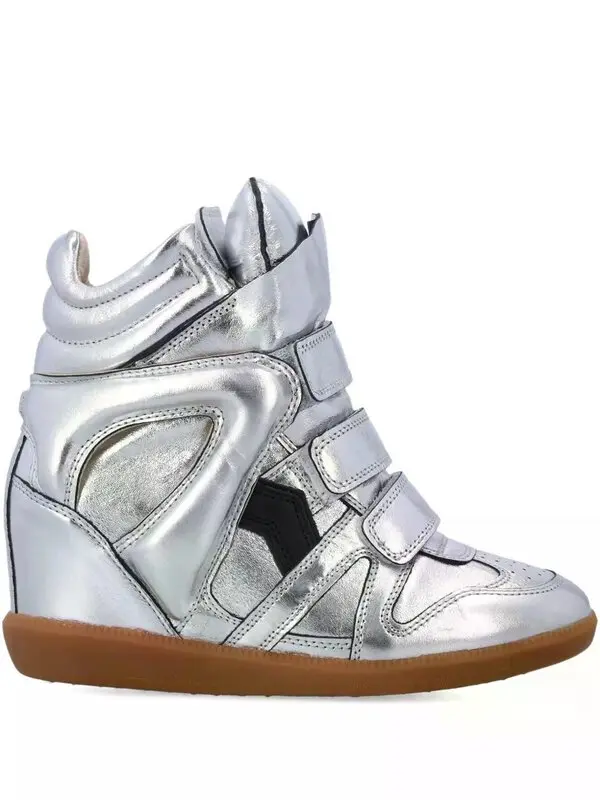 Isabel Marant Étoile 50mm Bekett Touch-strap Sneakers - Silver