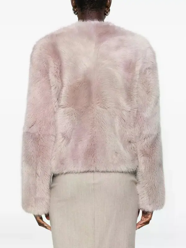 STAND STUDIO Halle Faux Fur Jacket