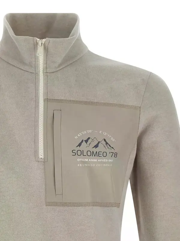 Brunello Cucinelli Half-zip Top