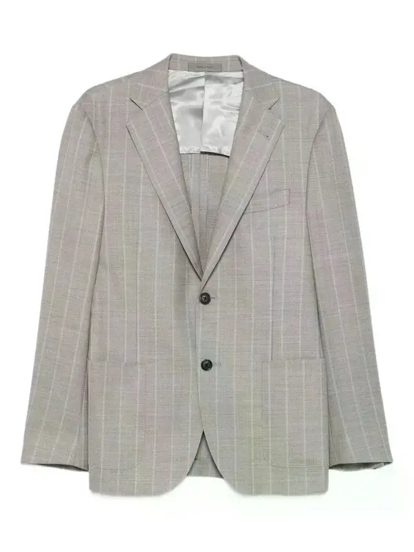 Corneliani Pinstripe-print Buttoned Suit