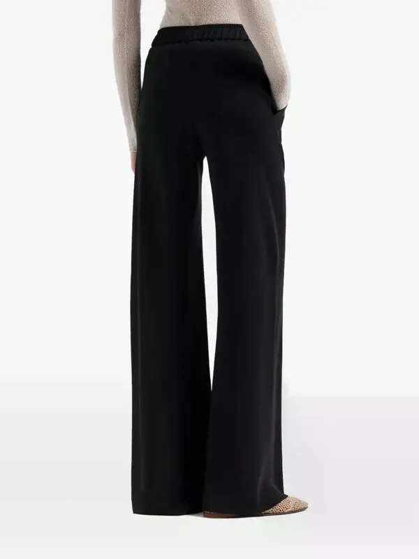 Giorgio Armani Wide Leg Silk Pants