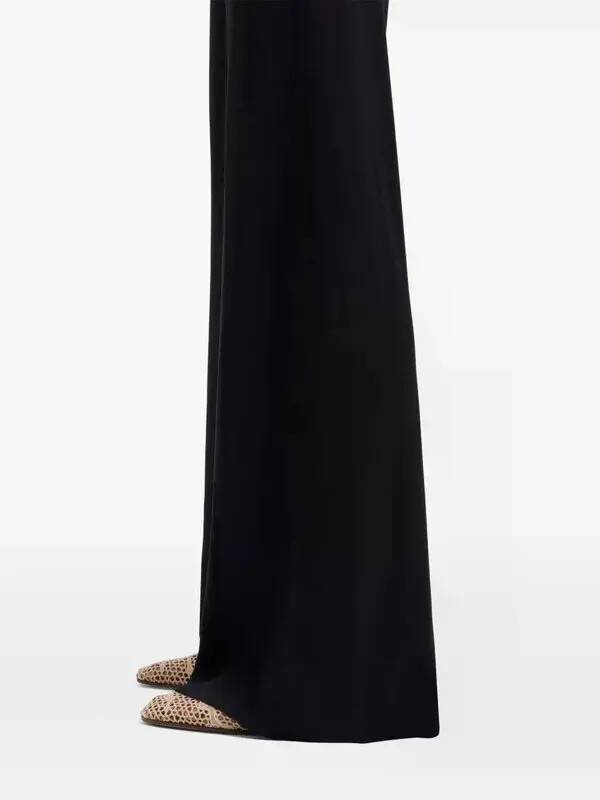 Giorgio Armani Wide Leg Silk Pants