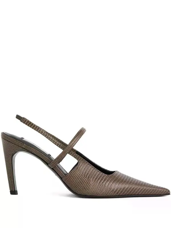 TOTEME Embossed Slingback Pumps