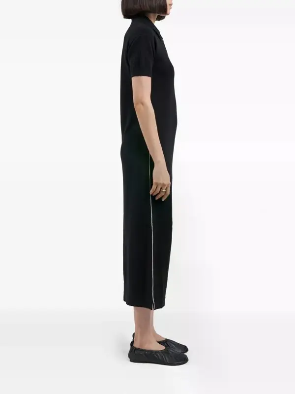 Maria Mcmanus Polo-collar Midi Dress
