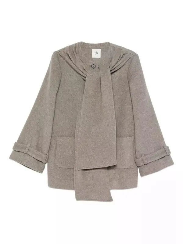 THE GARMENT Scarf Detail Coat - Neutrals