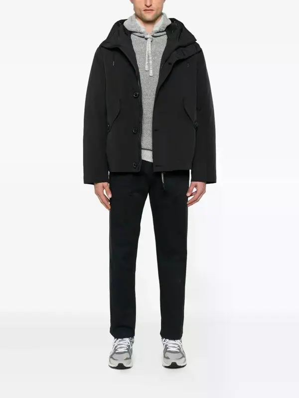C.P. COMPANY Hooded Buttoned Jacket