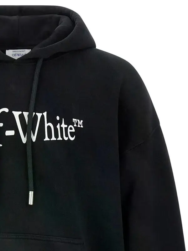 Off-White Run Arrow Skate Hoodie - Black