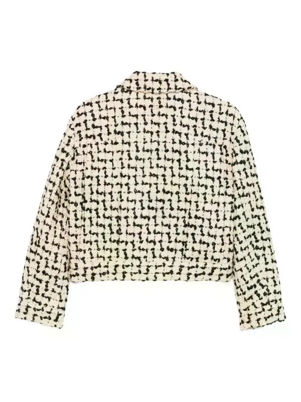 Lorena Antoniazzi Tweed Cropped Jacket