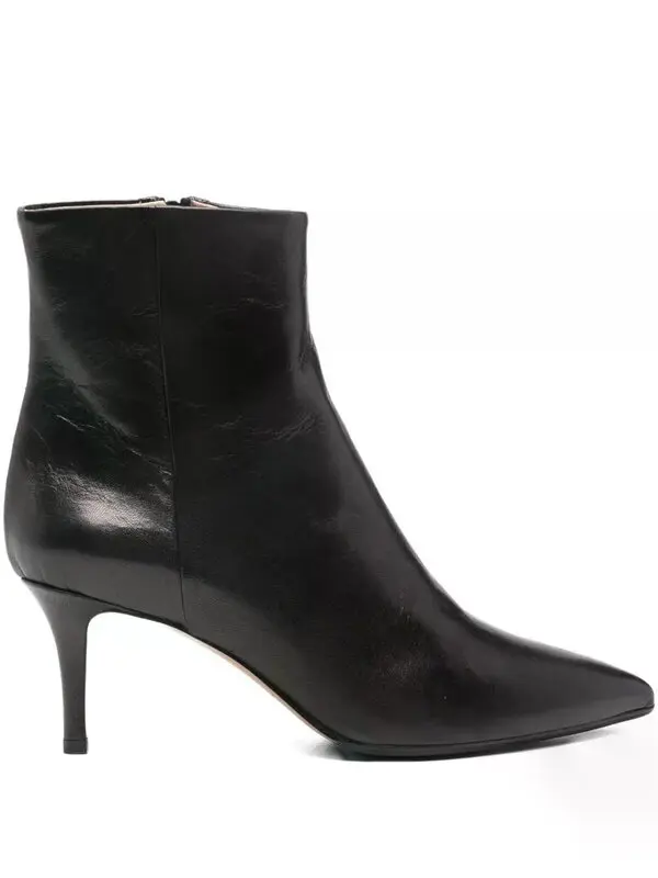 FABIO RUSCONI 65mm Pointed-toe Heeled Boots
