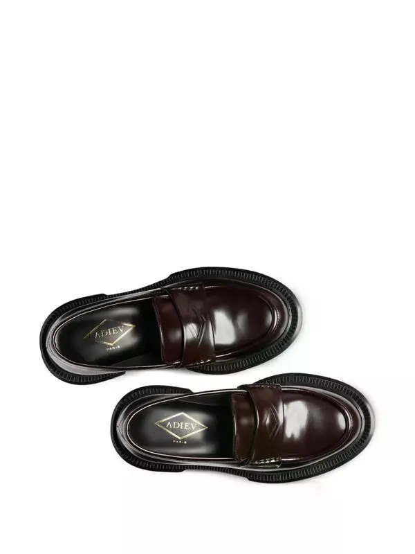 ADIEU PARIS Leather Loafers