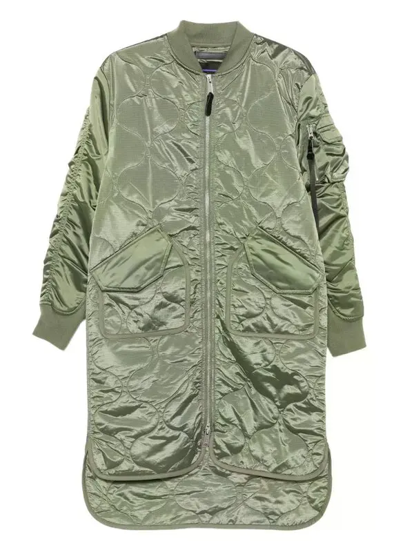Alpha Industries Quilted Zip-up Jacket