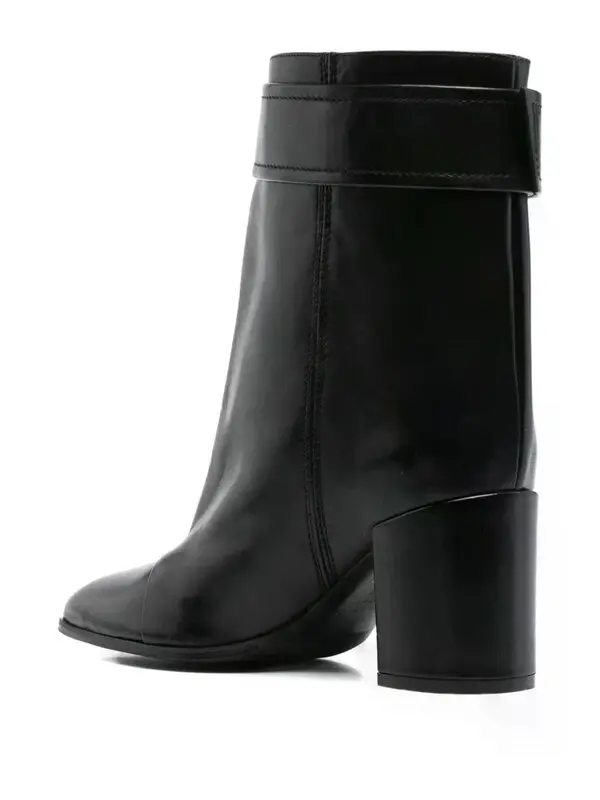 LELLA BALDI Buckled Ankle Boots