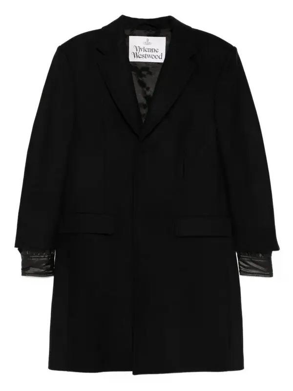 VIVIENNE WESTWOOD Virgin Wool Blend Single-breasted Coat