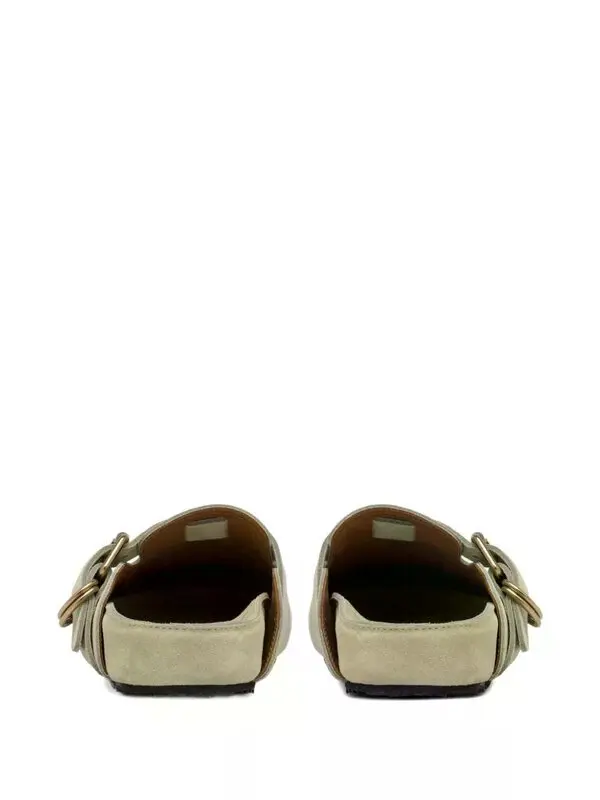 BUTTERO® Buckle-strap Mules