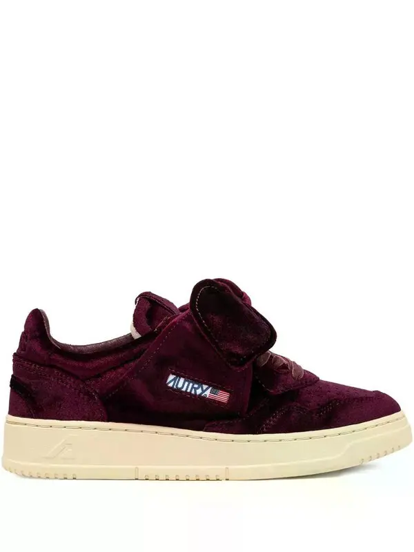 AUTRY Velvet Bow Medalist Sneakers