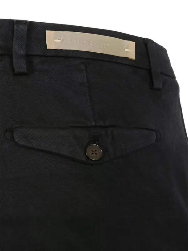 BRIGLIA 1949 Buttoned Trousers - Black