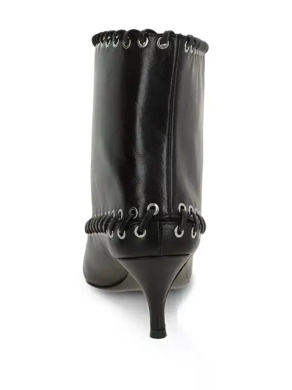 AUGUST BARRON 60mm Eyelet-straps Ankle Boots