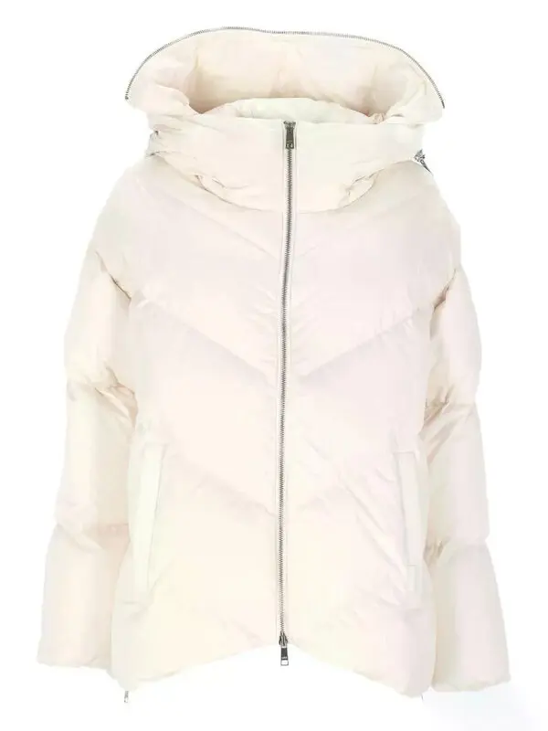Add Hooded Down Jacket - Neutrals