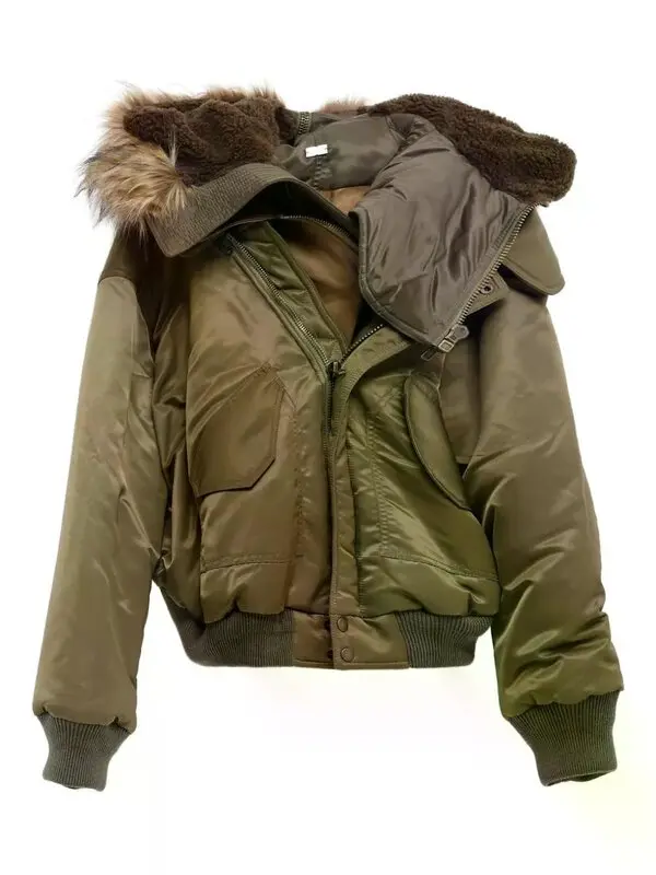 AUGUST BARRON Fur Hooded Jacket