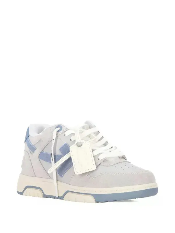 Off-White Out Of Office Suede Sneakers - Grey