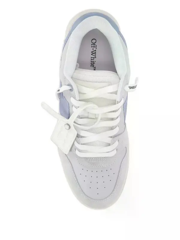 Off-White Out Of Office Suede Sneakers - Grey