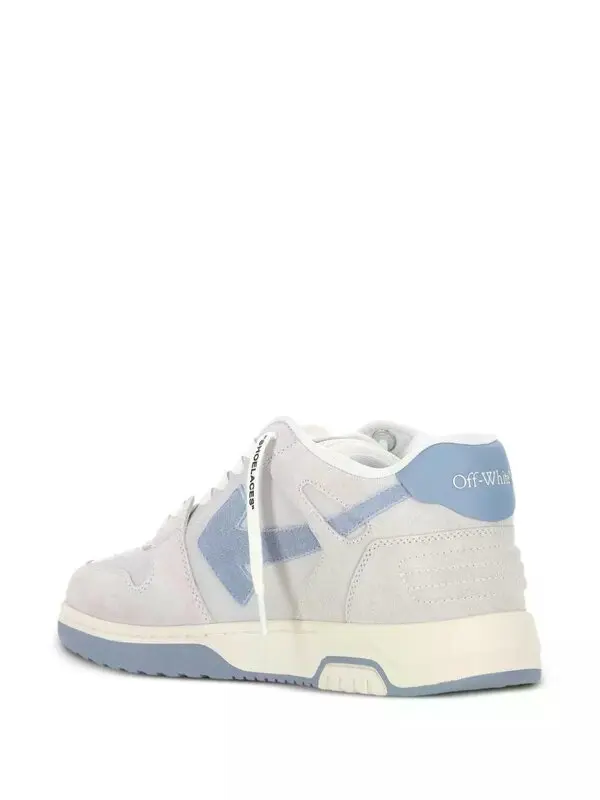Off-White Out Of Office Suede Sneakers - Grey