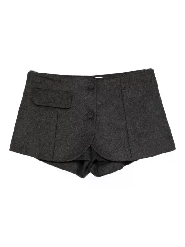Vivetta Mélange-effect Tailored Shorts