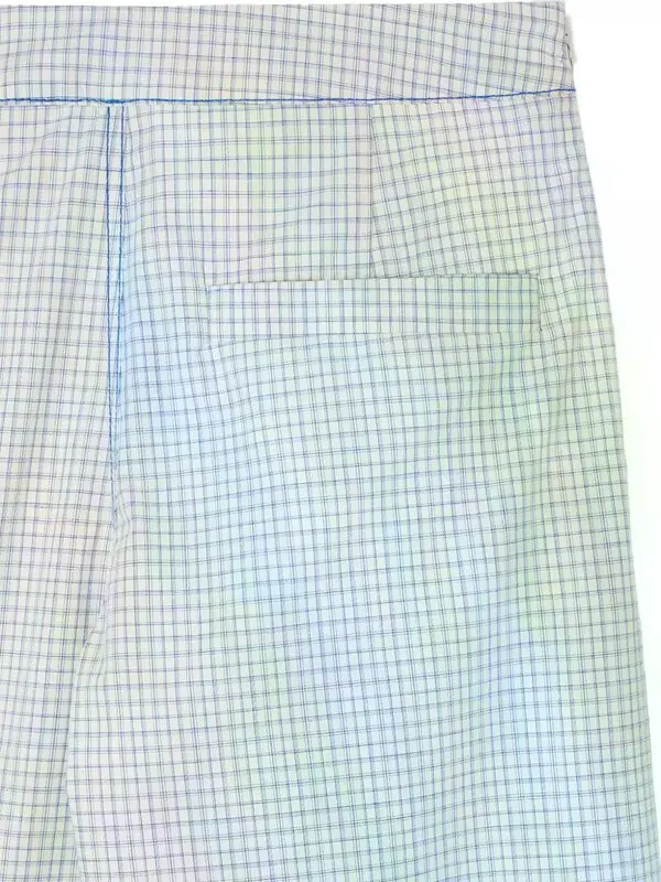 Sunnei Check-paneled Skirt